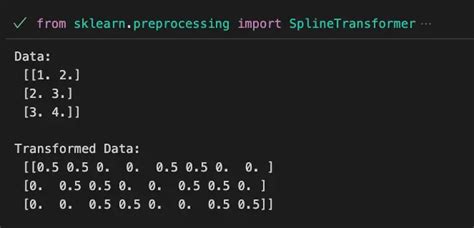 Scikit Learns Preprocessing Splinetransformer In Python With Examples