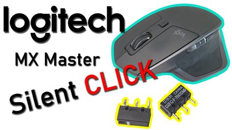 logitech mx master 2s silent click teardown switch replacement