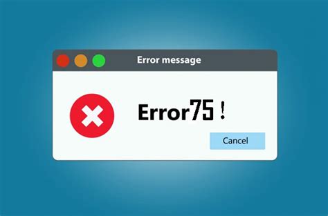 fix iphone error 75 quick solutions