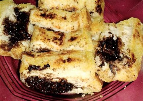 Resep Roti Bakar Cokelat Lumer Oleh Ella Muftia Cookpad