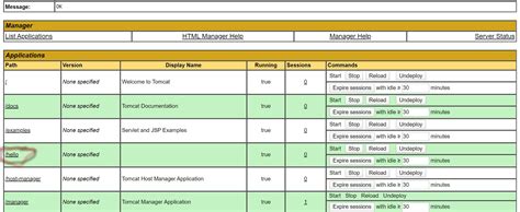 java deploying a war application on a tomcat server