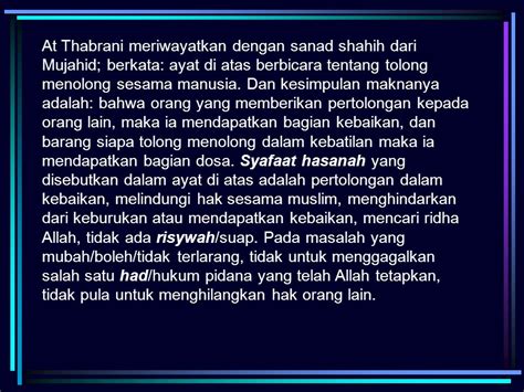 Hadits Tentang Tolong Menolong Sesama Manusia Meteor