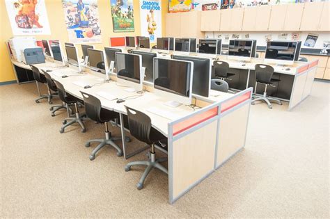 computer lab furniture customized for any space by interior concepts