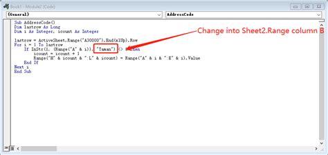 vba instr with criteria in excel sheet stack overflow