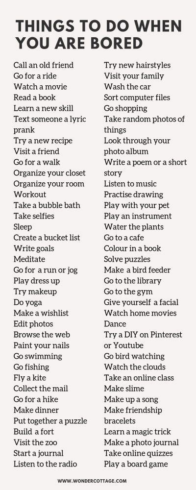 8 Best Things To Do When You Are Bored Images In 2020 Things To Do