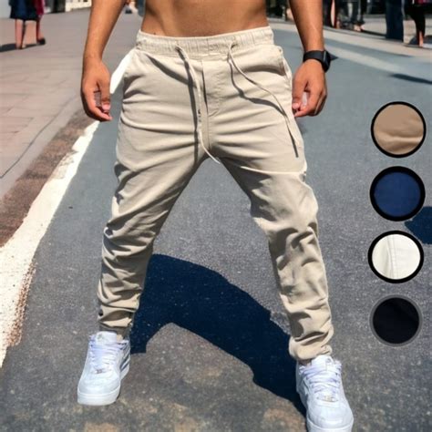 Calça Jogger Masculina Adulto Slim Moda Direto Da Fábrica Joger