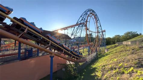 Steamin Demon Offride Pov Full Cycle From Queue Six Flags Great