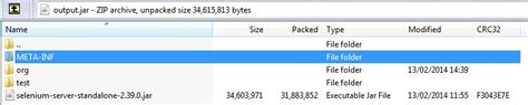 java manifest mf reference main class in jar file