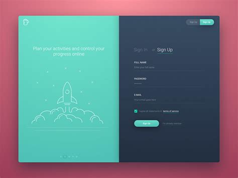 design login signup pages with api integrations by shemathomas fiverr