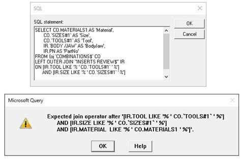 sql ms query outer join using where column 1 like column 2 stack