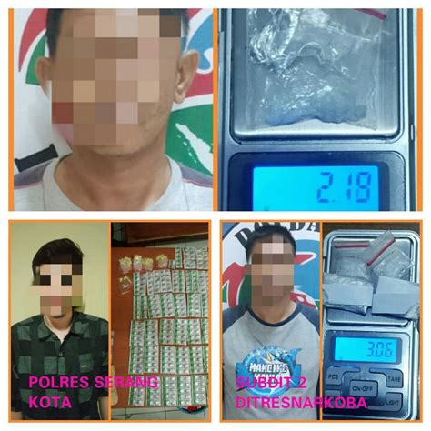 Polda Banten Berhasil Ungkap 3 Kasus Penyalahgunaan Narkoba Dalam Sehari