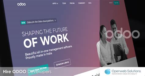 hire expert odoo developers hire offshore odoo programmers india