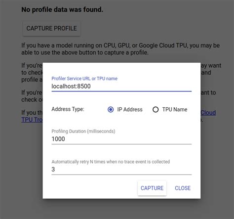 profile inference requests with tensorboard tfx tensorflow