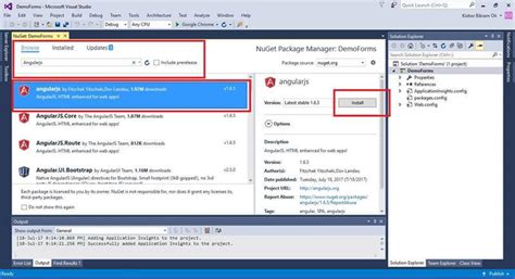 angular bootstrap and asp mvc part one