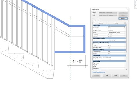 solved problem with railing on a ramp does not behave as it does on