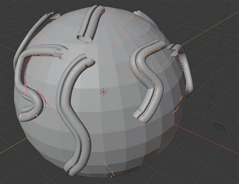 how draw curve on surface but tilt follow surface normal modeling