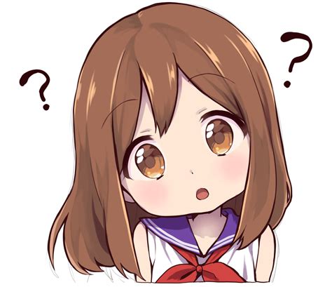 幼稚園児カノジョちゃん「首を傾げて見る」 フリーイラスト素材集 いらすとすきー