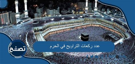 موقع حل ما هو عدد ركعات التراويح في الحرم المكي وكيف تصلى موقع تصفح