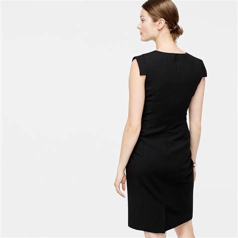J Crew Synthetic Hatch X Résumé Dress In Black Lyst