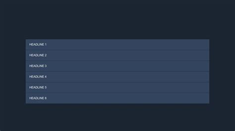 css js smooth accordion menü