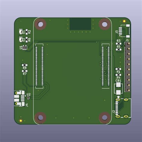 creating a raspberry pi compute module 4 cm4 carrier board in kicad
