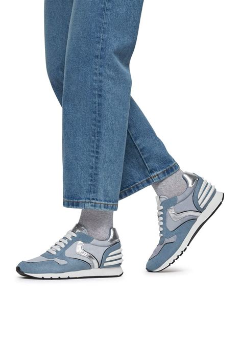 Voile Blanche Julia Power Sneakers Basse Azurblau Celeste Zalando It