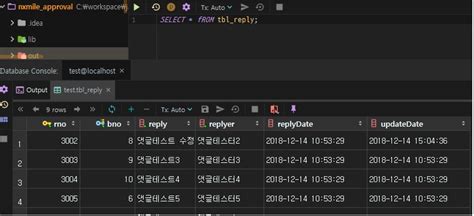 [intellij]intellij에서 database tool 활용하기 두발로걷는개