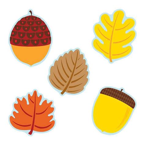 Carson Dellosa • Cut Outs Leaves And Acorns