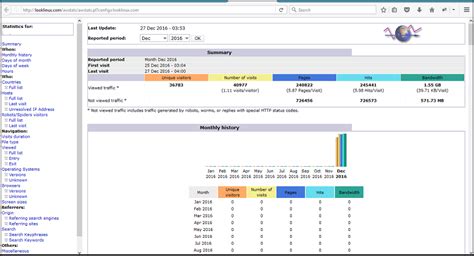 awstats log analyzer to analize apache logs on centos