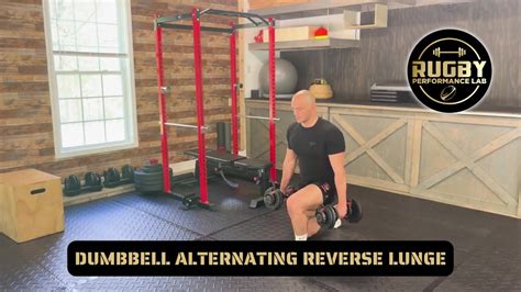 Dumbbell Alternating Reverse Lunge Exercise Library Fitness Youtube