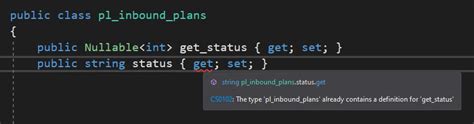 error cs0102 type already contains a definition for the identifier as