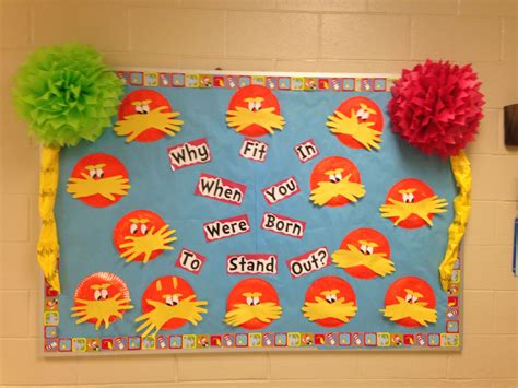 My Lorax Bulletin Board For Read Across America Reading Bulletin Boards