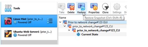 how to manage snapshot in virtualbox both gui and cli getlabsdone