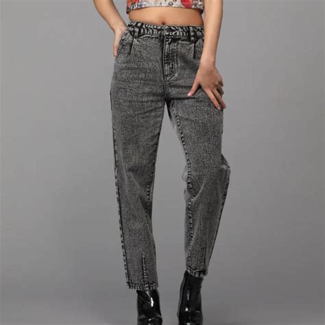 Dangerfield Bitchcraft Grey Jeans Size 12 Depop
