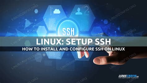 linux setup ssh linux tutorials learn linux configuration