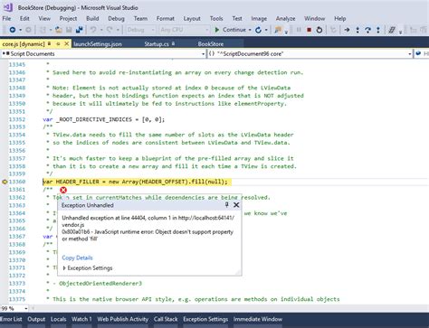 how to set up environment for angular 6 with core 2 1
