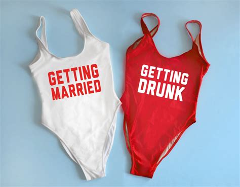 Bachelorette Swimsuits Bachelorette Bathing Suits Getting Etsy