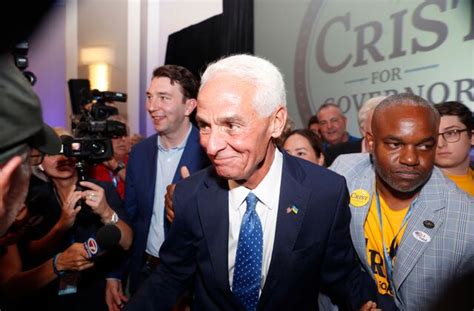 Crist Wins Florida Democratic Gubernatorial Primary Will Face Desantis