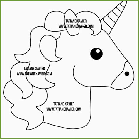 Rainbow Unicorn Tutorial Template American Cake Decorating Unicorn