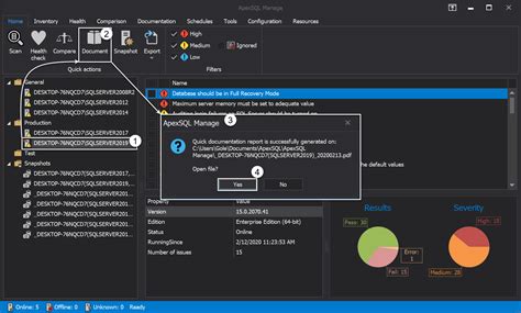 apexsql manage 2020 screen shot tour
