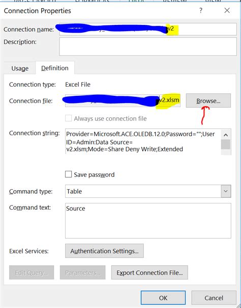 how to retain internal connections existing worksheet in