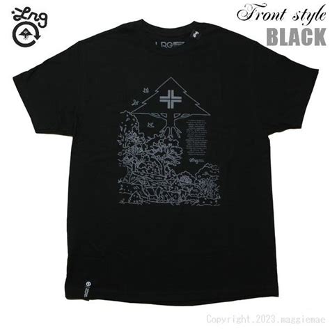 Lrg Tシャツ 47 Landscpape Ss Tee [blk] L2gtmscxx エルアールジー ブラック ホワイト 黒 白 メール
