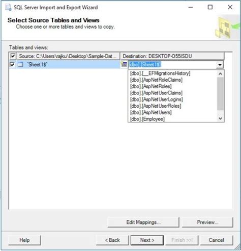 how to import excel data in sql server 2014