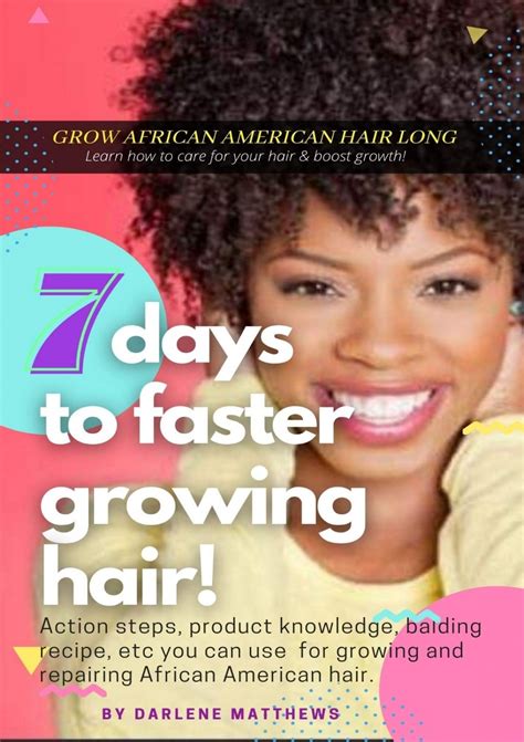 Ebookdownload 7 Days To Faster Growing Hair Grow African American