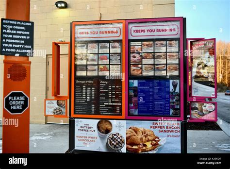 Dunkin Donuts Food Menu Best Sale