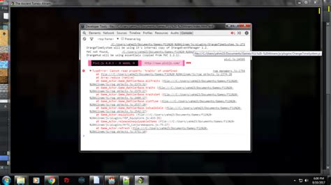 typeerror cannot read property traits of undefined