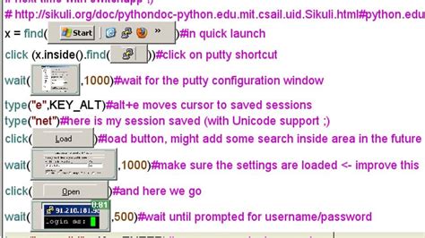 sikuli desktop automation tool using image recognition to identify and
