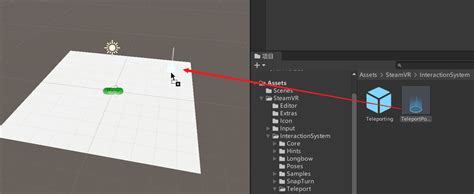 unity openvr 虚拟现实入门五：通过传送控制玩家移动 walterlv