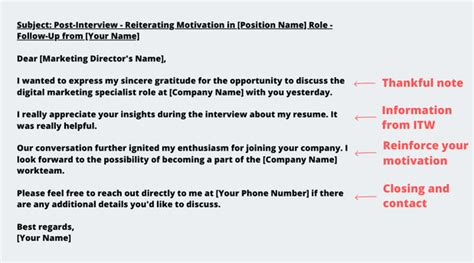 How To Write The Perfect Follow Up Email Post Interview