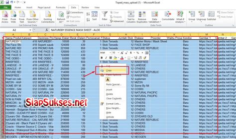 [tutorial] cara upload gambar di excel dengan gambar